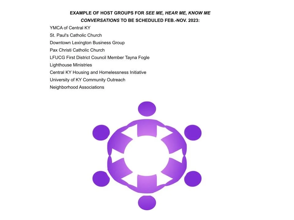 See Me, Hear Me, Know Me — Catholic Action Center