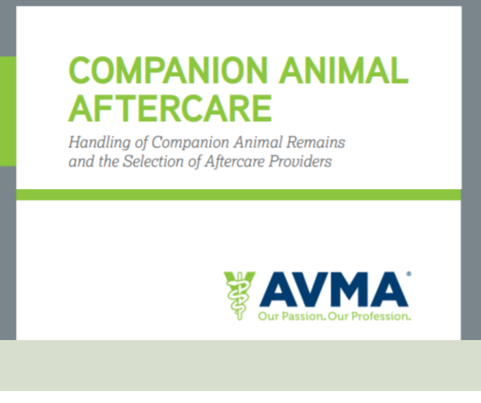 AVMA Aftercare Policy - Euthabag