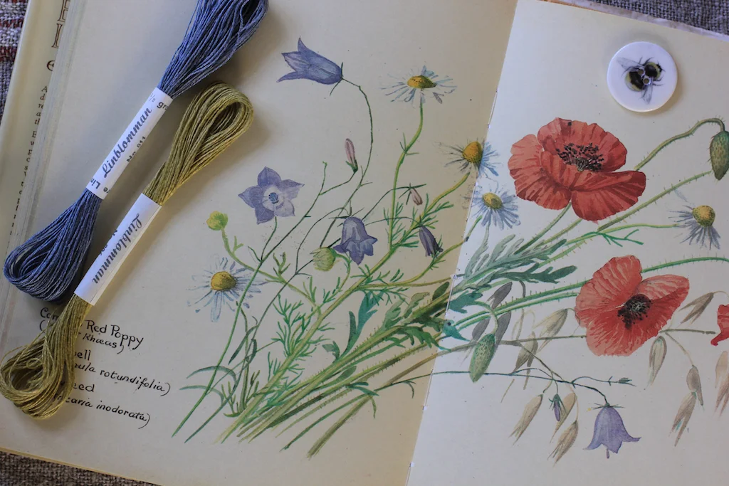 The Beehive Embroidery - Beginning — The Stitchery