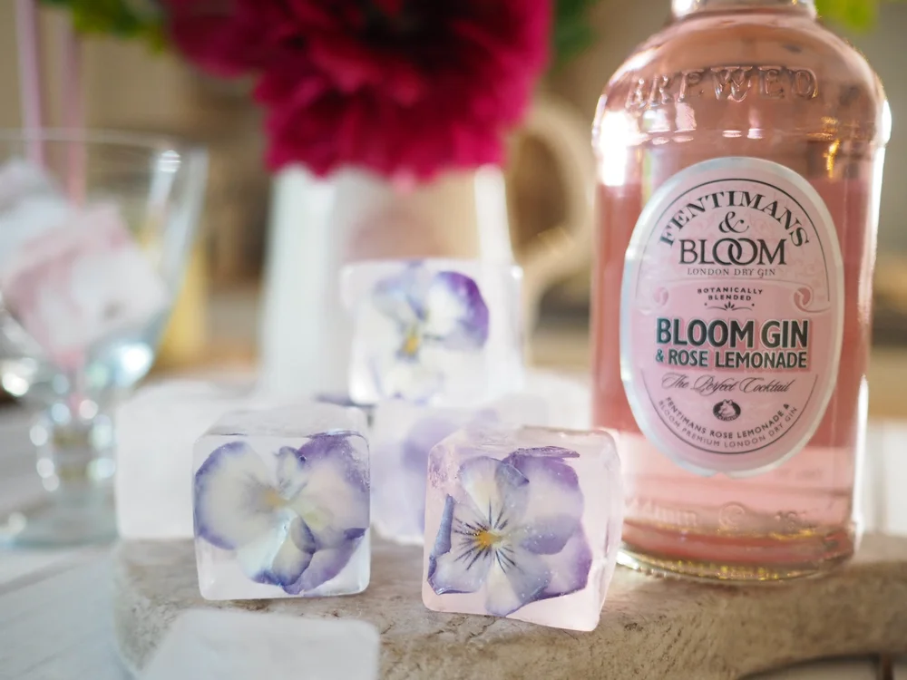 Floral Ice Cubes for Summer Drinks — The Stitchery