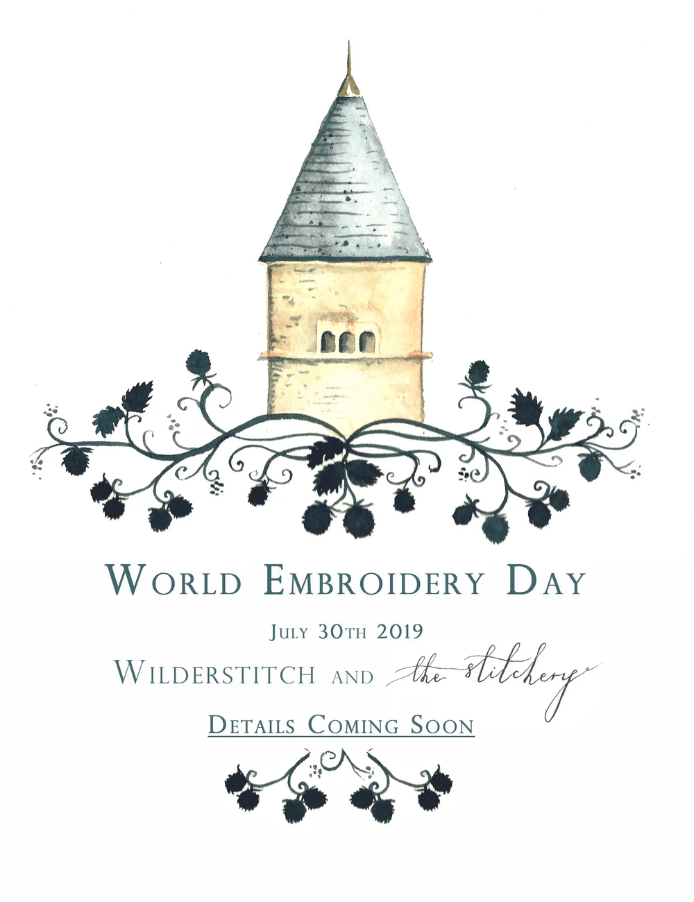World Embroidery Day - Tuesday 30th July 2019 — The Stitchery
