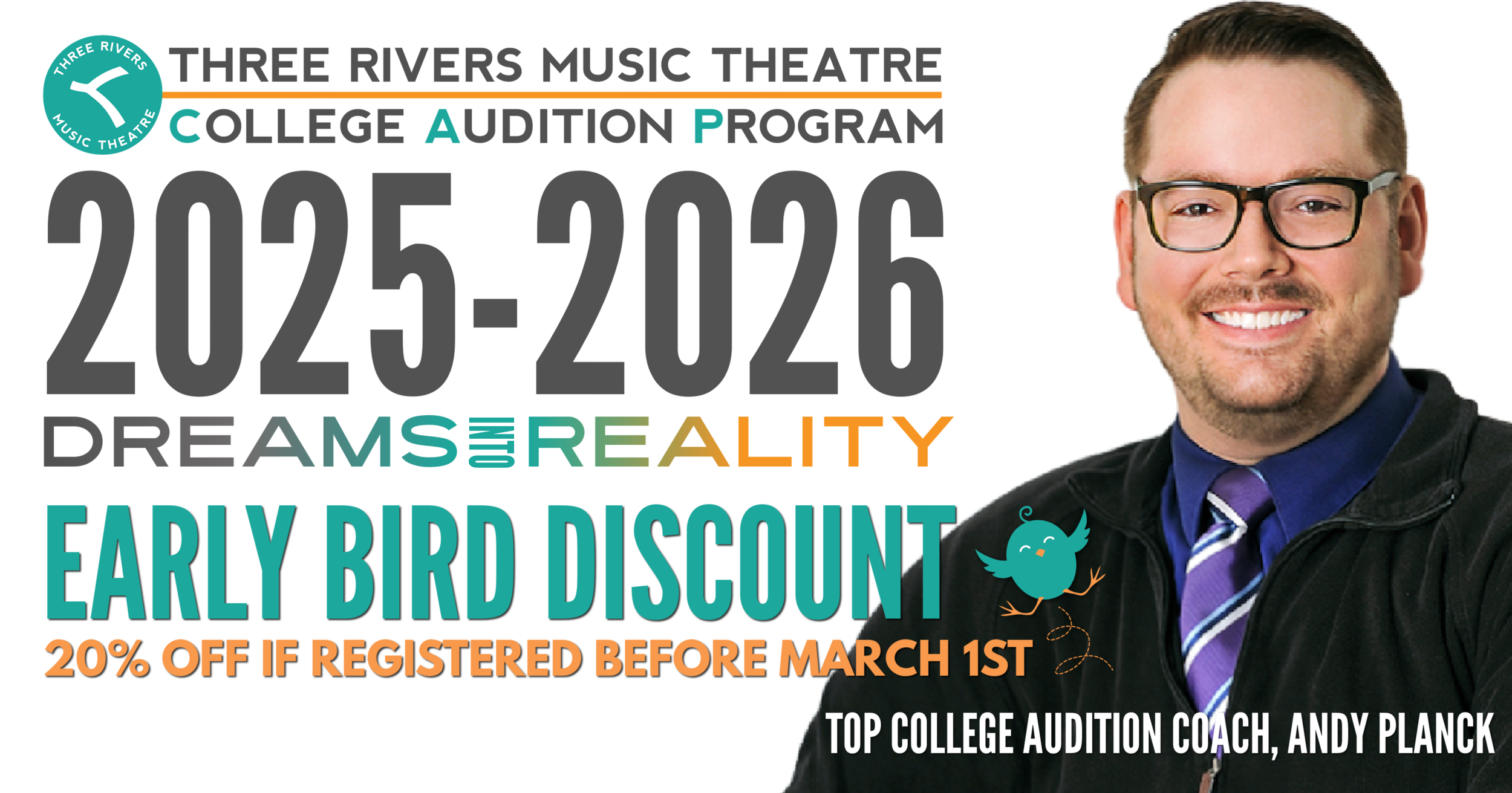 College Audition Program — Three Rivers Music Theatre