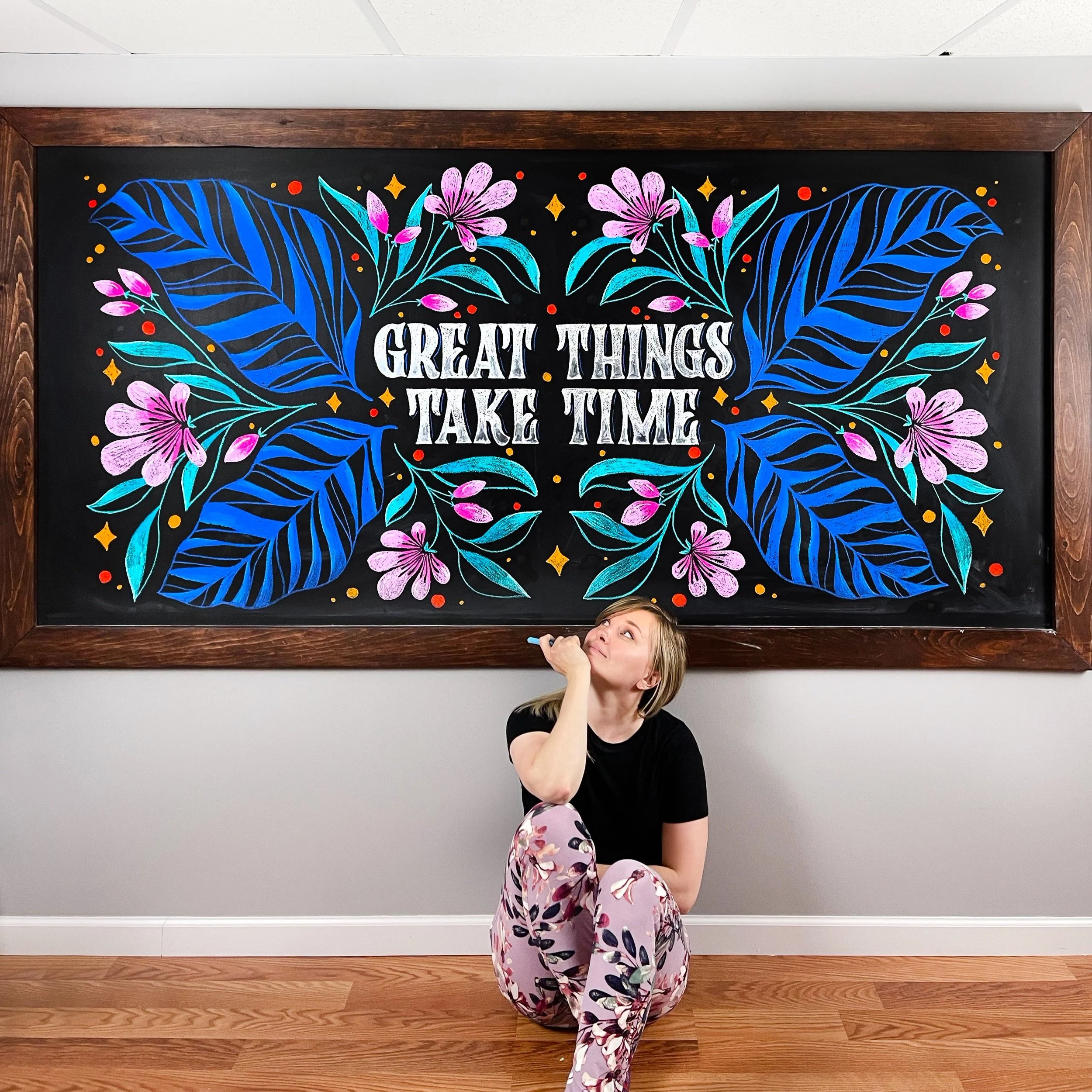 Chalk Lettering — Olga Muzician Studio