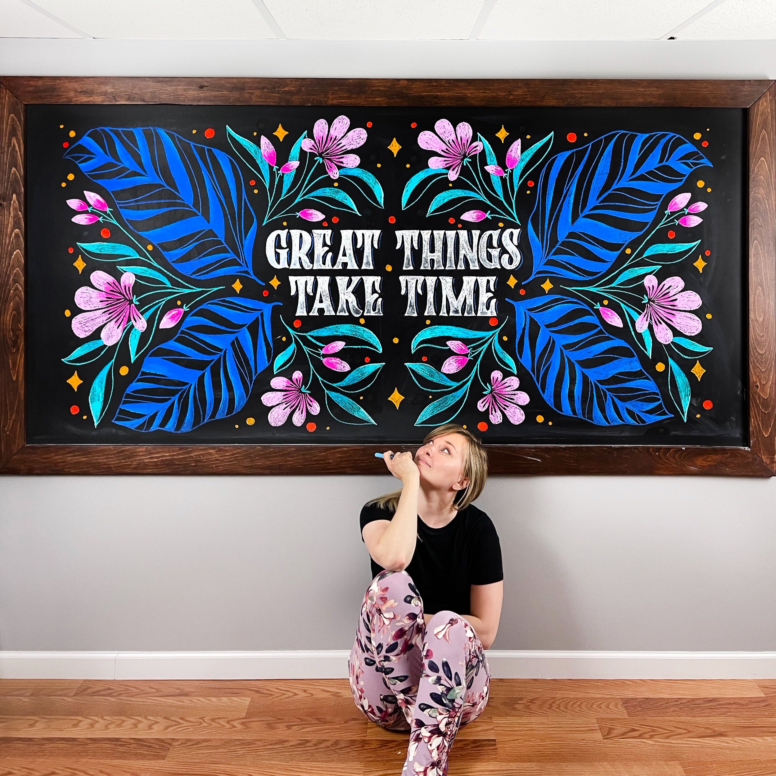 Chalk Lettering — Olga Muzician Studio