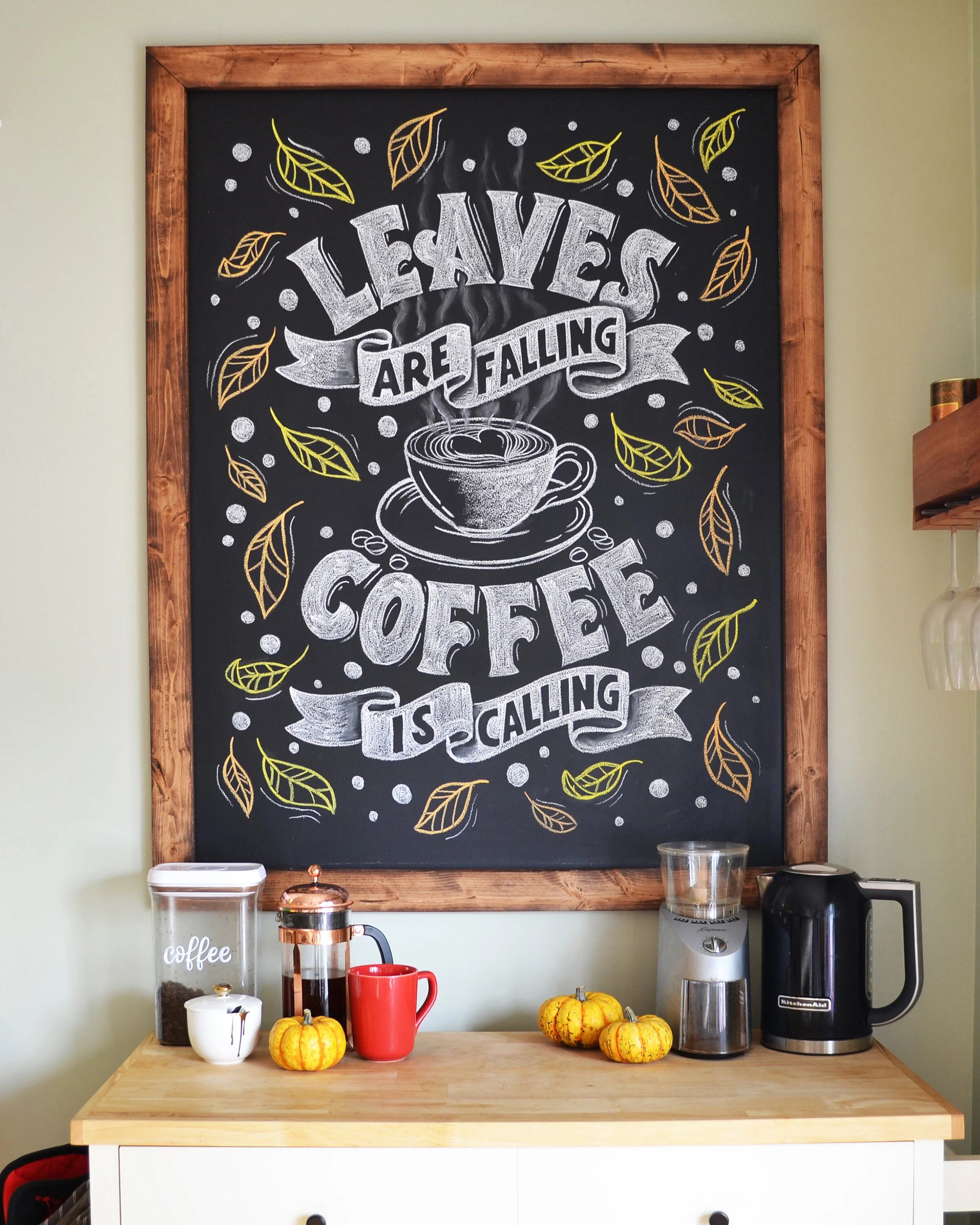 Chalk Lettering — Olga Muzician Studio