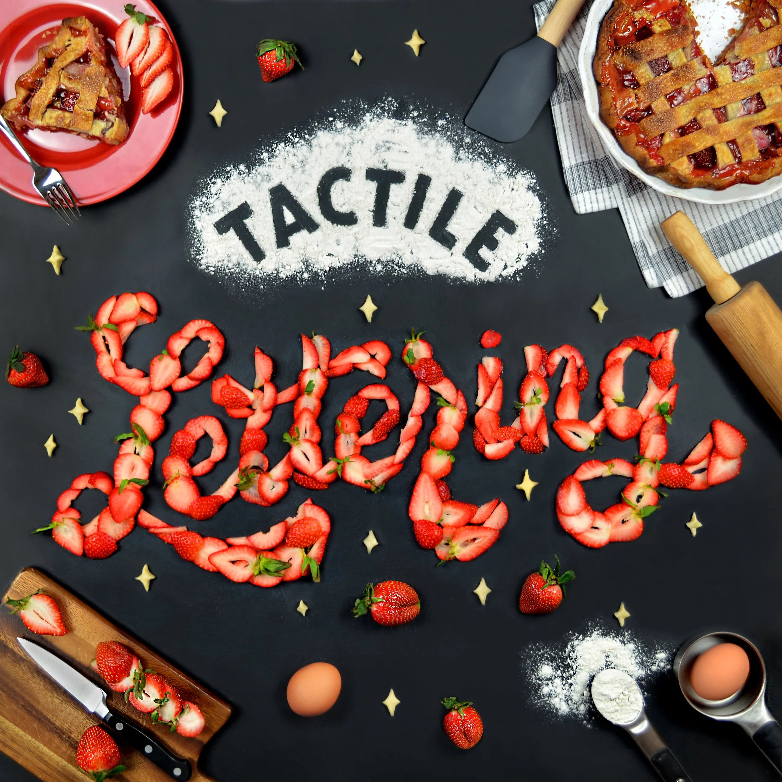 Tactile Lettering — Olga Muzician Studio