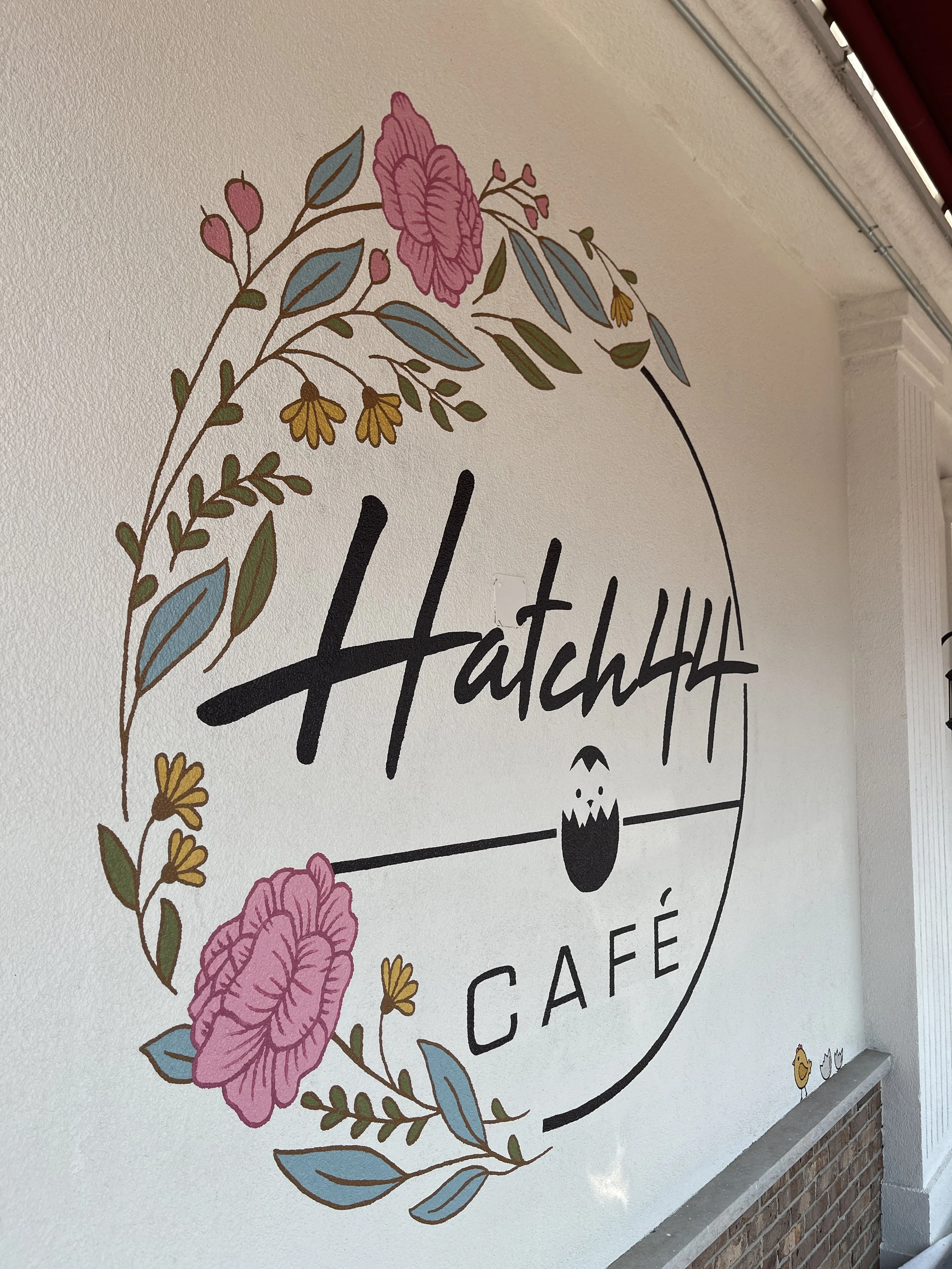 Hatch Logo Mural — Olga Muzician Studio