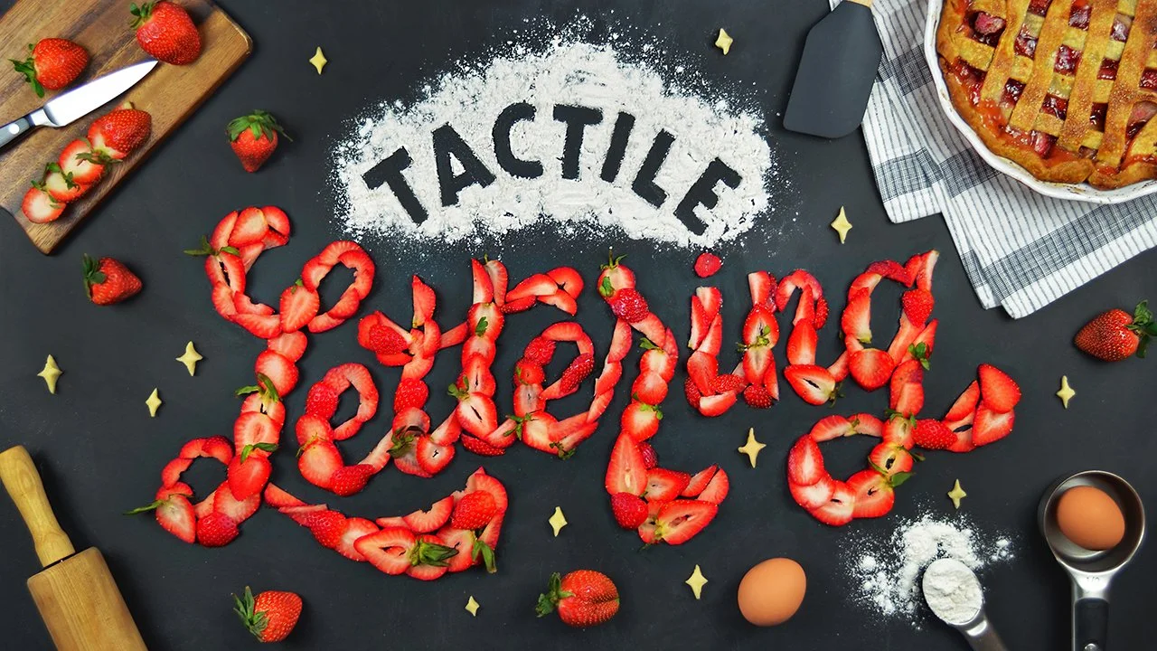 Tactile Lettering — Olga Muzician Studio