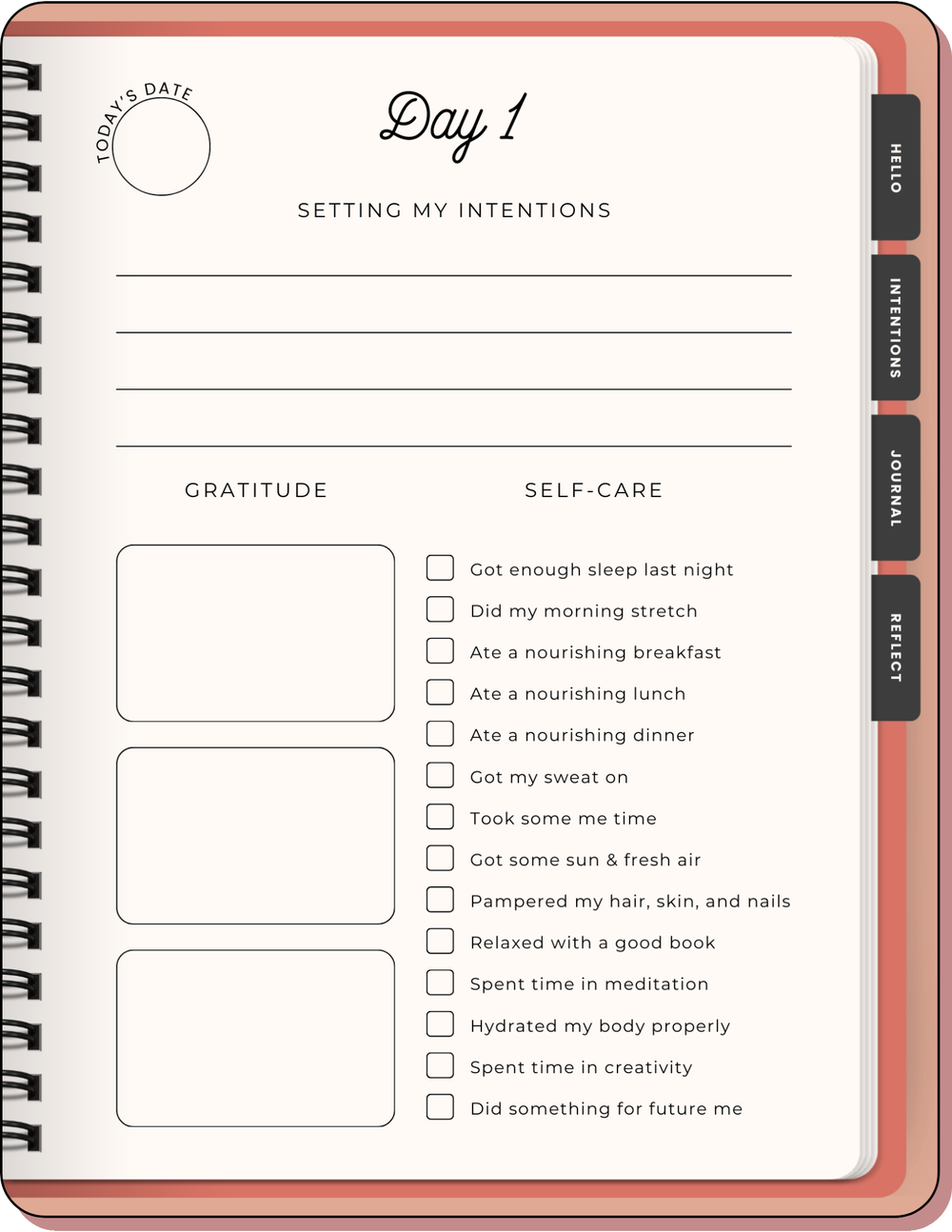 Digital Journal Template for Canva — Secret O.W.L. Society | Take 100% ...