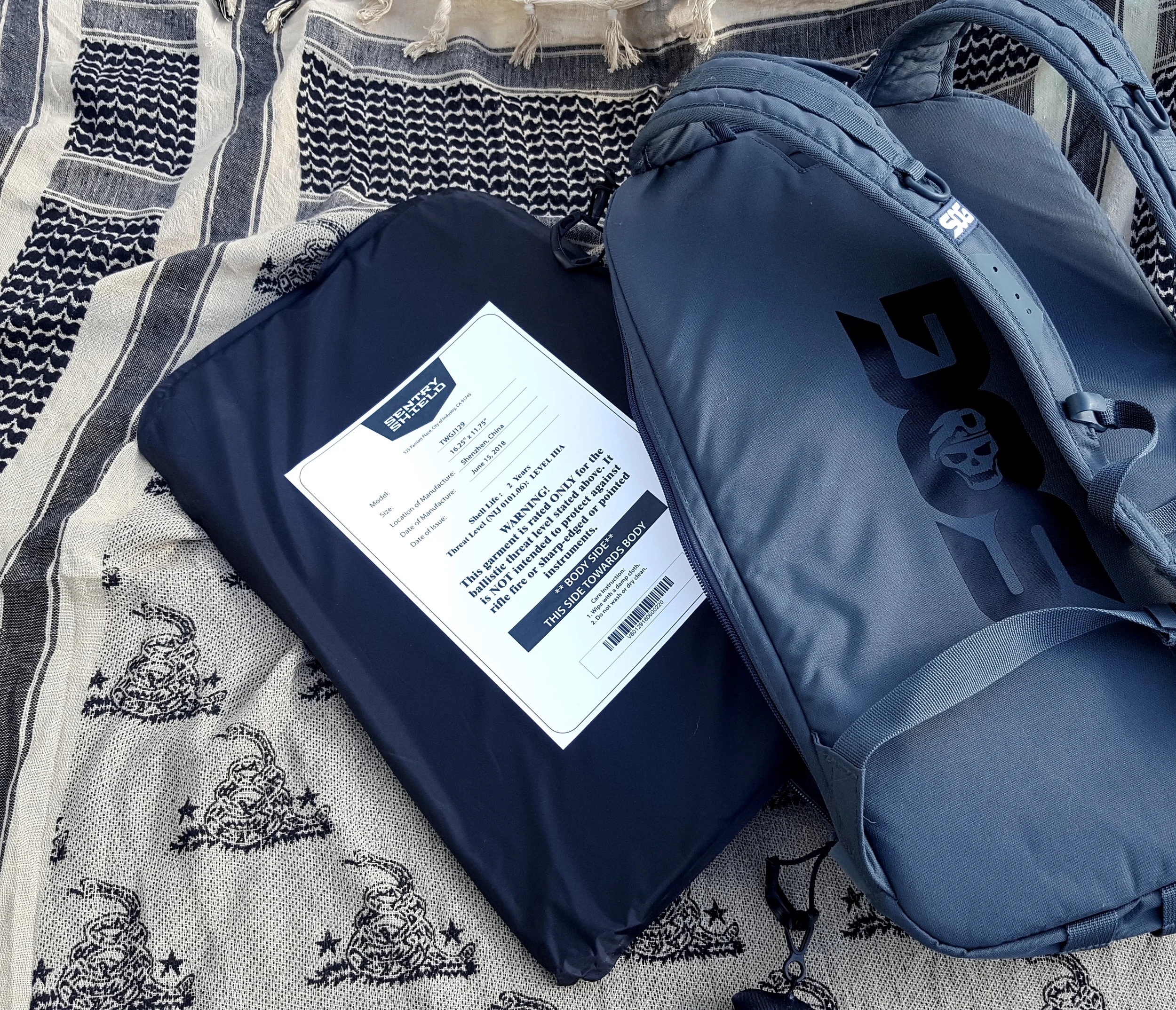 SentryShield Level IIIA backpack insert — Firearms Insider