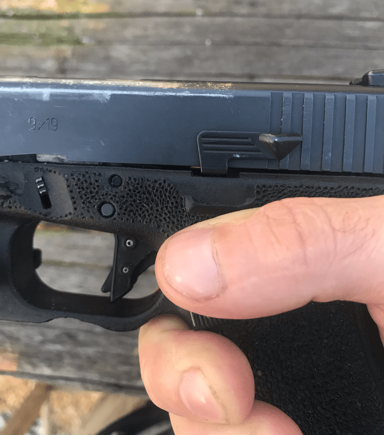 Kagwerks Extended & Raised slide release — Firearms Insider