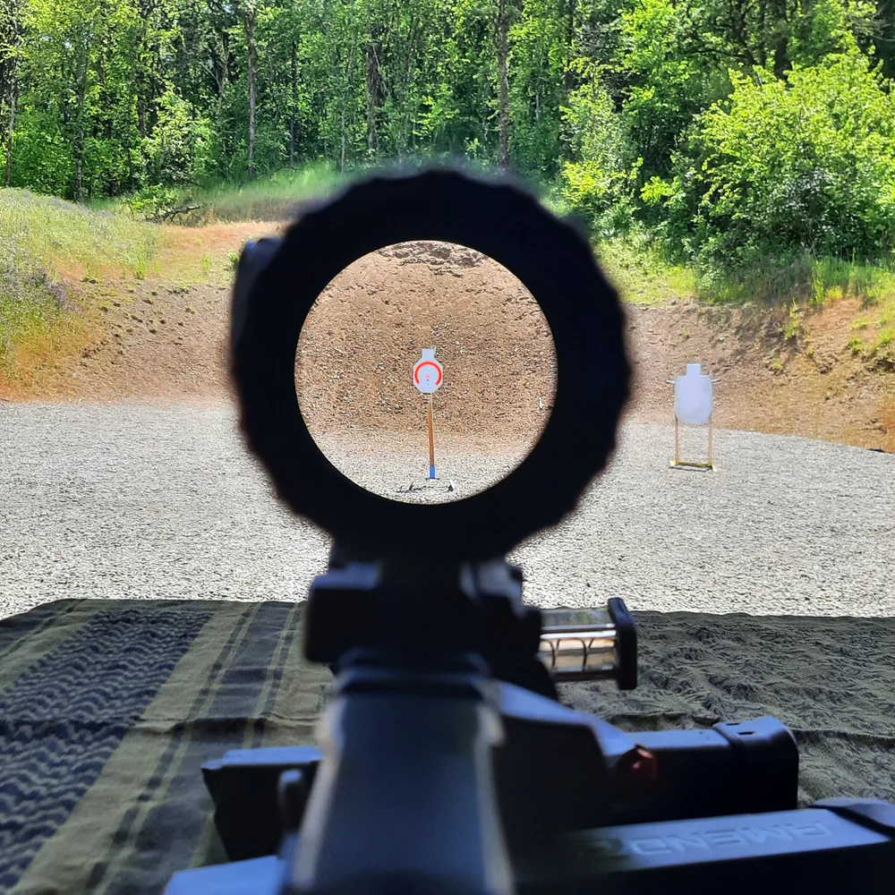 Primary Arms GLX 2x prism w/ACSS Gemini 9mm reticle — Firearms Insider