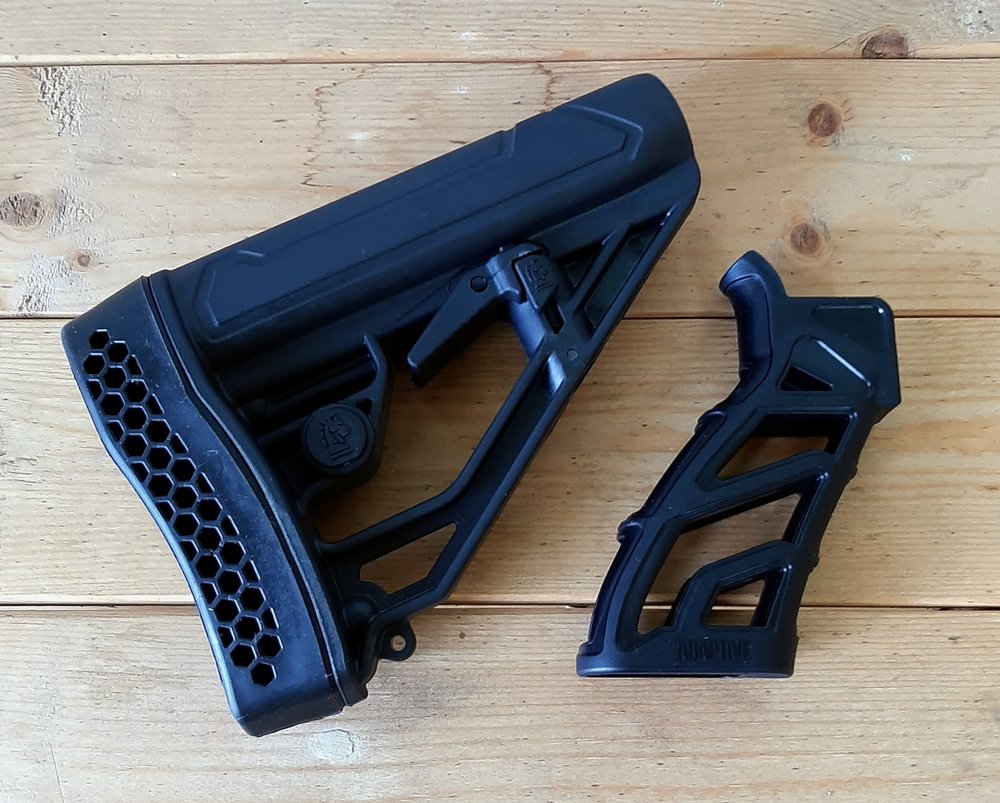 Adaptive Tactical EX Stock & Tactical Grip — Firearms Insider