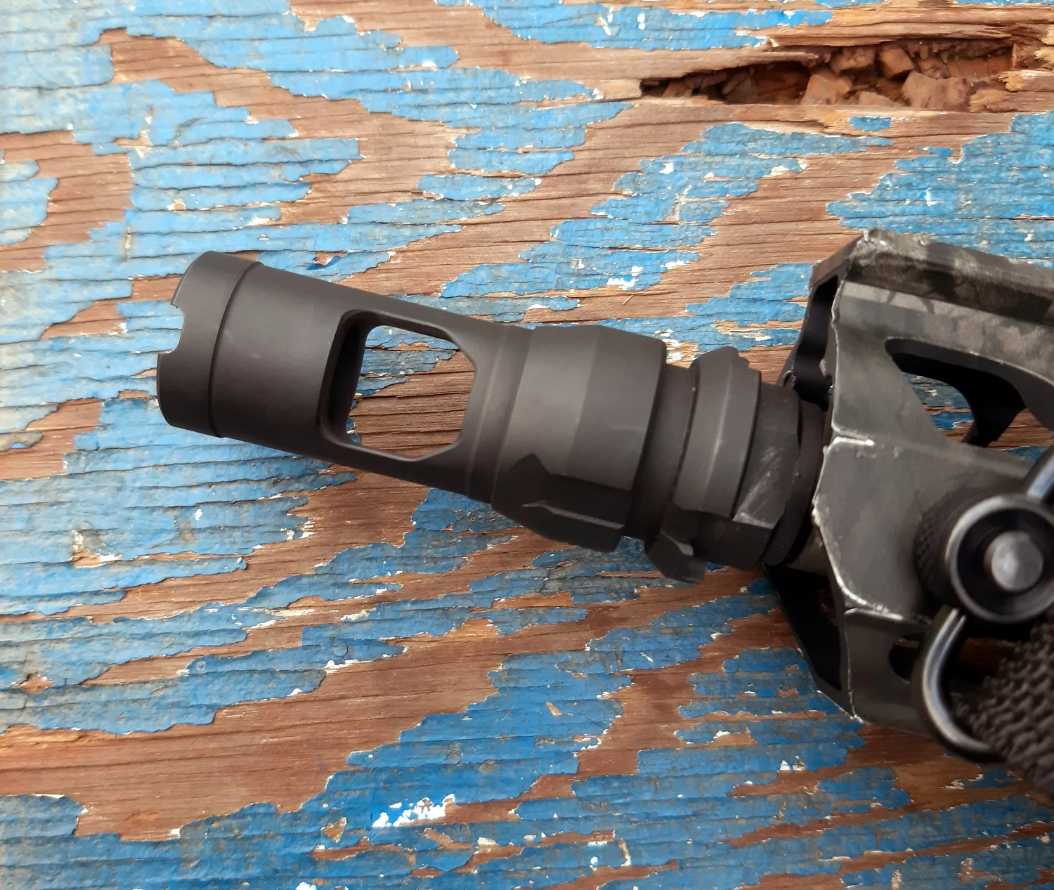 Expo Arms / Forward Controls extended Keymo single chamber brake ...