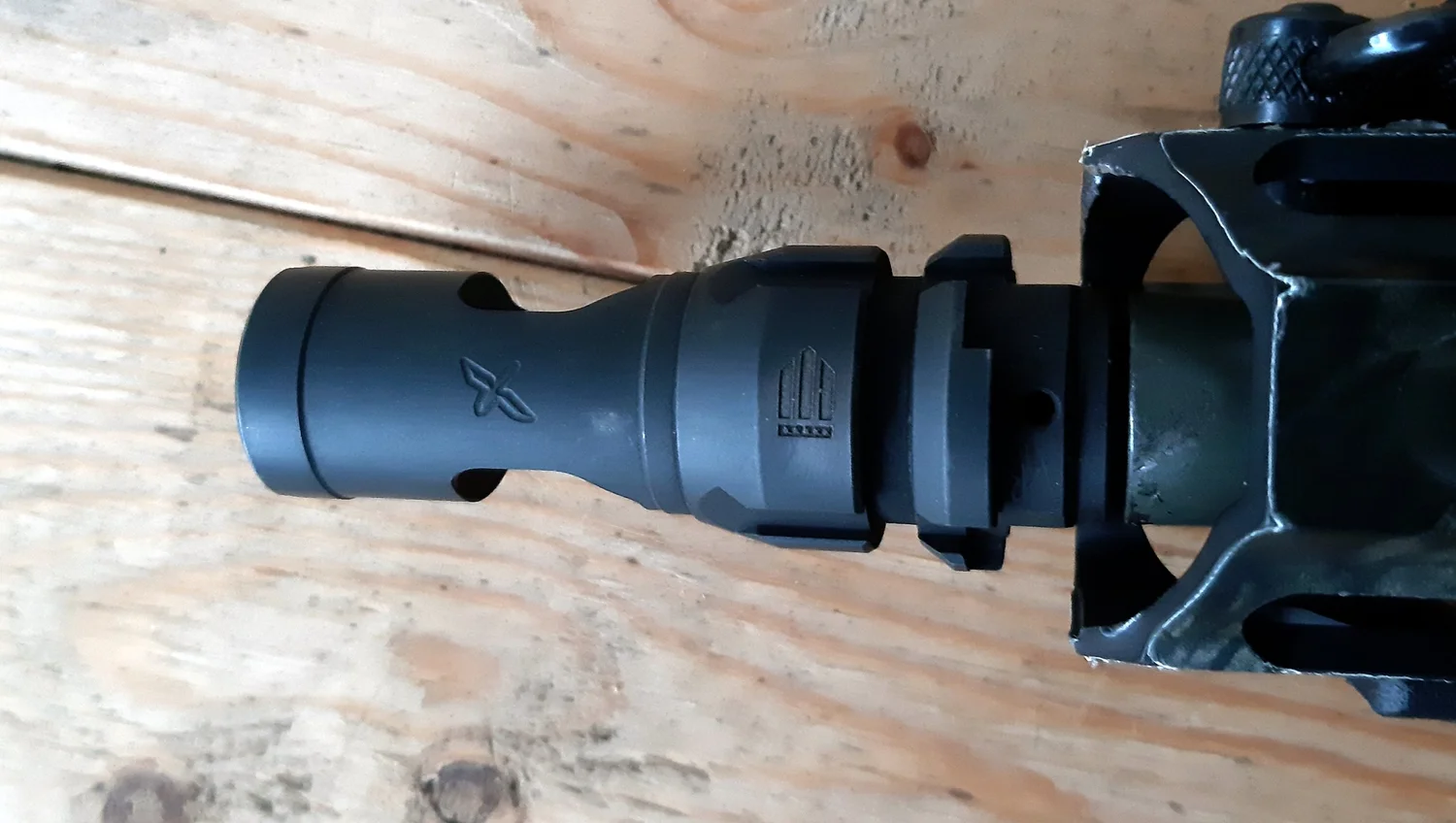 Expo Arms / Forward Controls extended Keymo single chamber brake ...