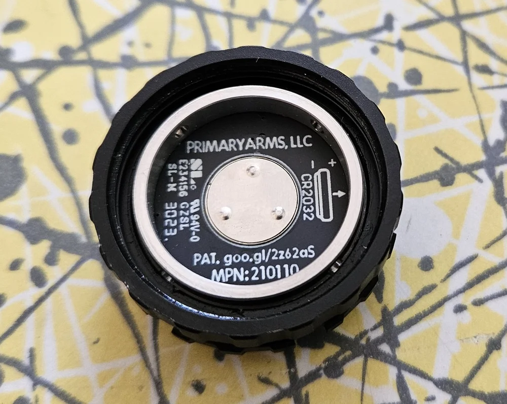 Primary Arms AutoLIve Battery cap — Firearms Insider