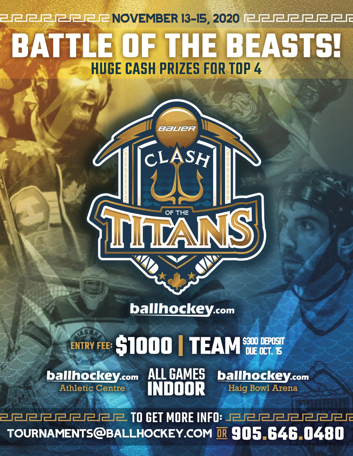 EVENTS — ballhockey.com