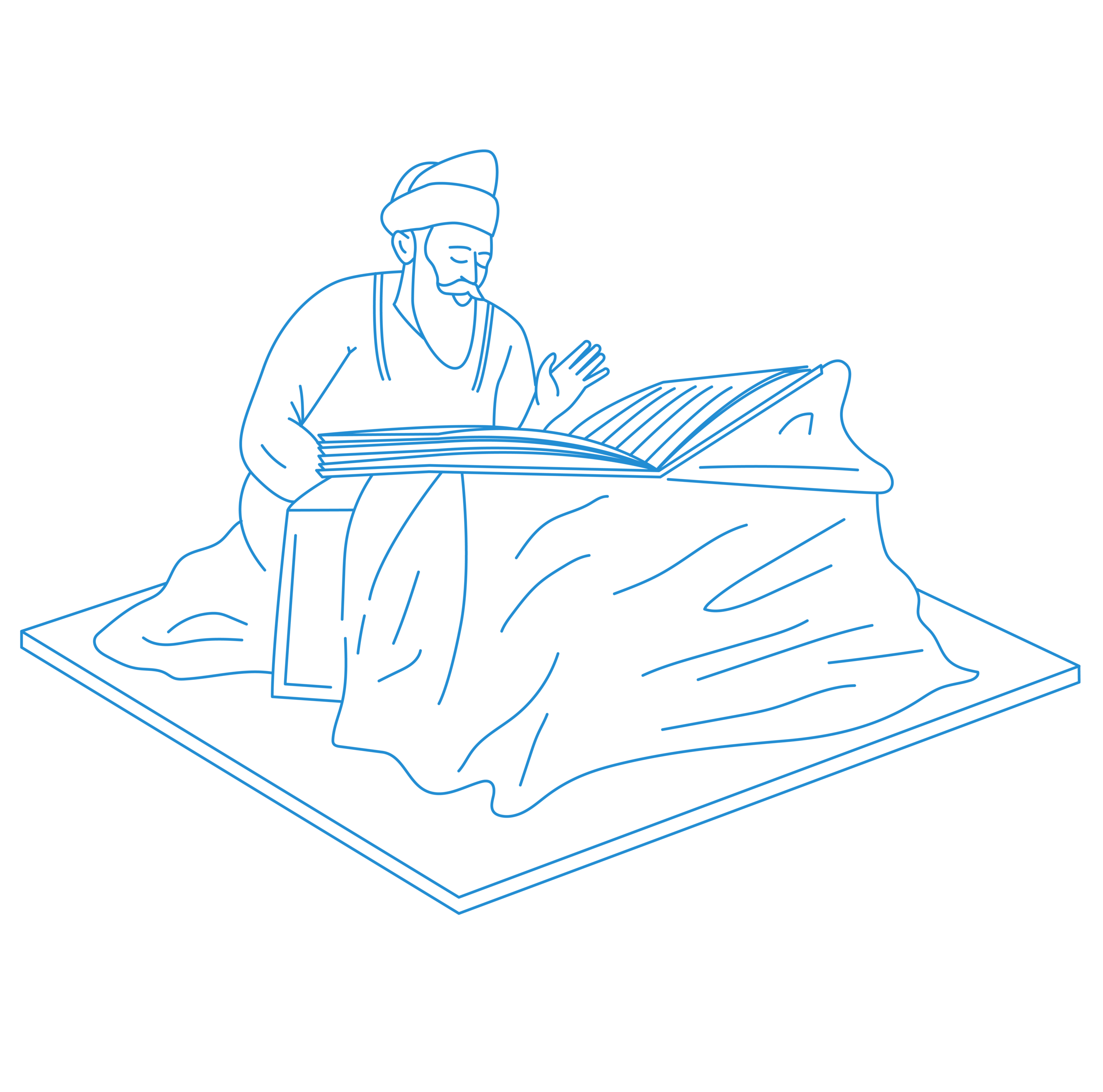 Sikhism Temple Drawing