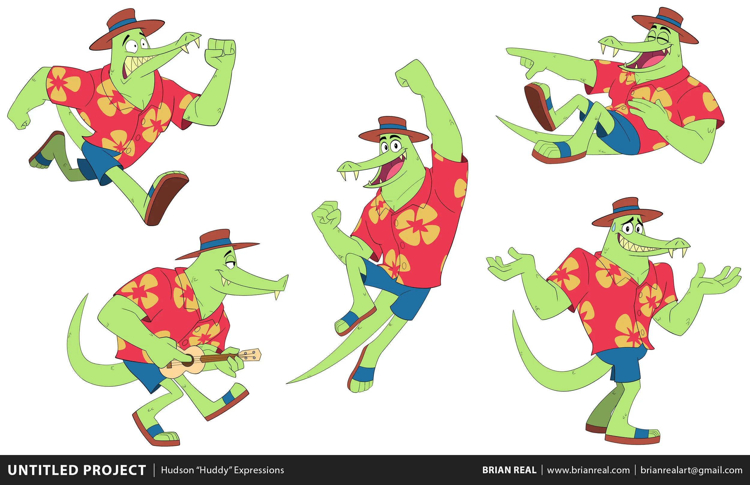 Assorted Characters — THE ART OF BRIAN REAL