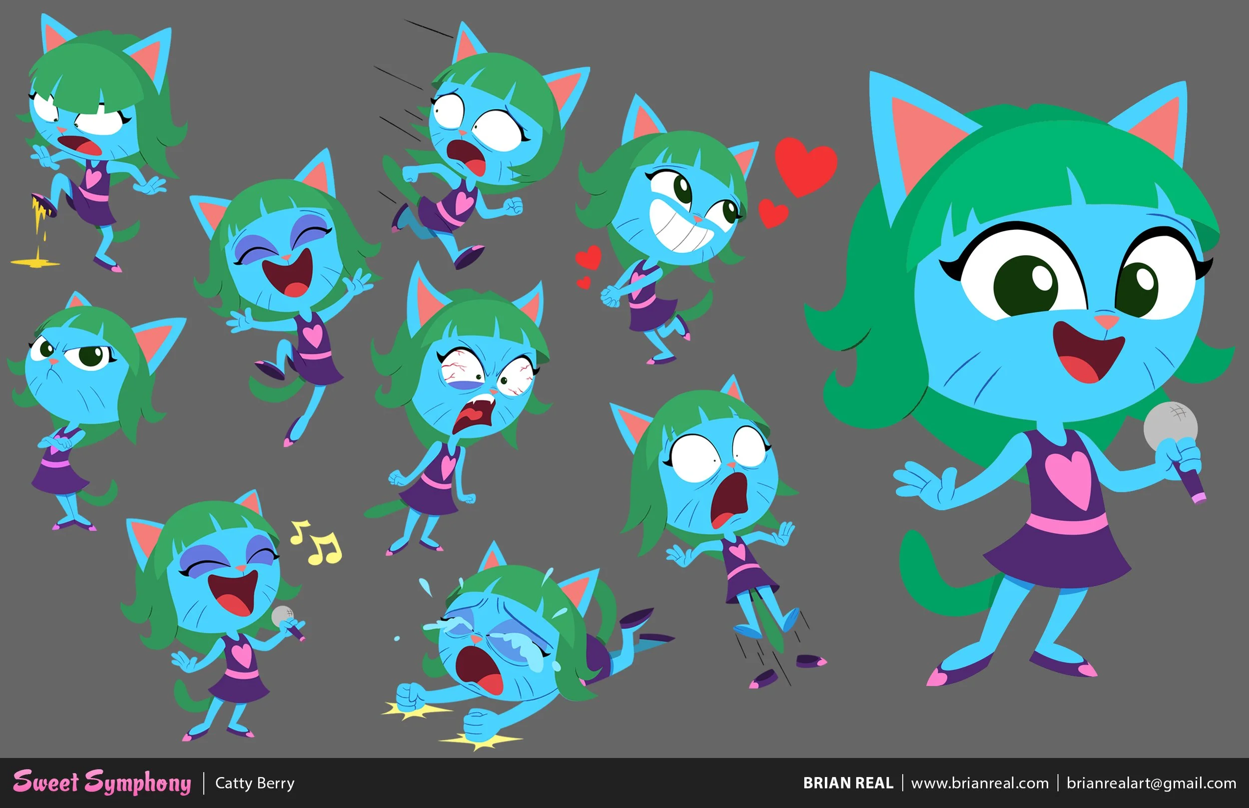 Assorted Characters — THE ART OF BRIAN REAL