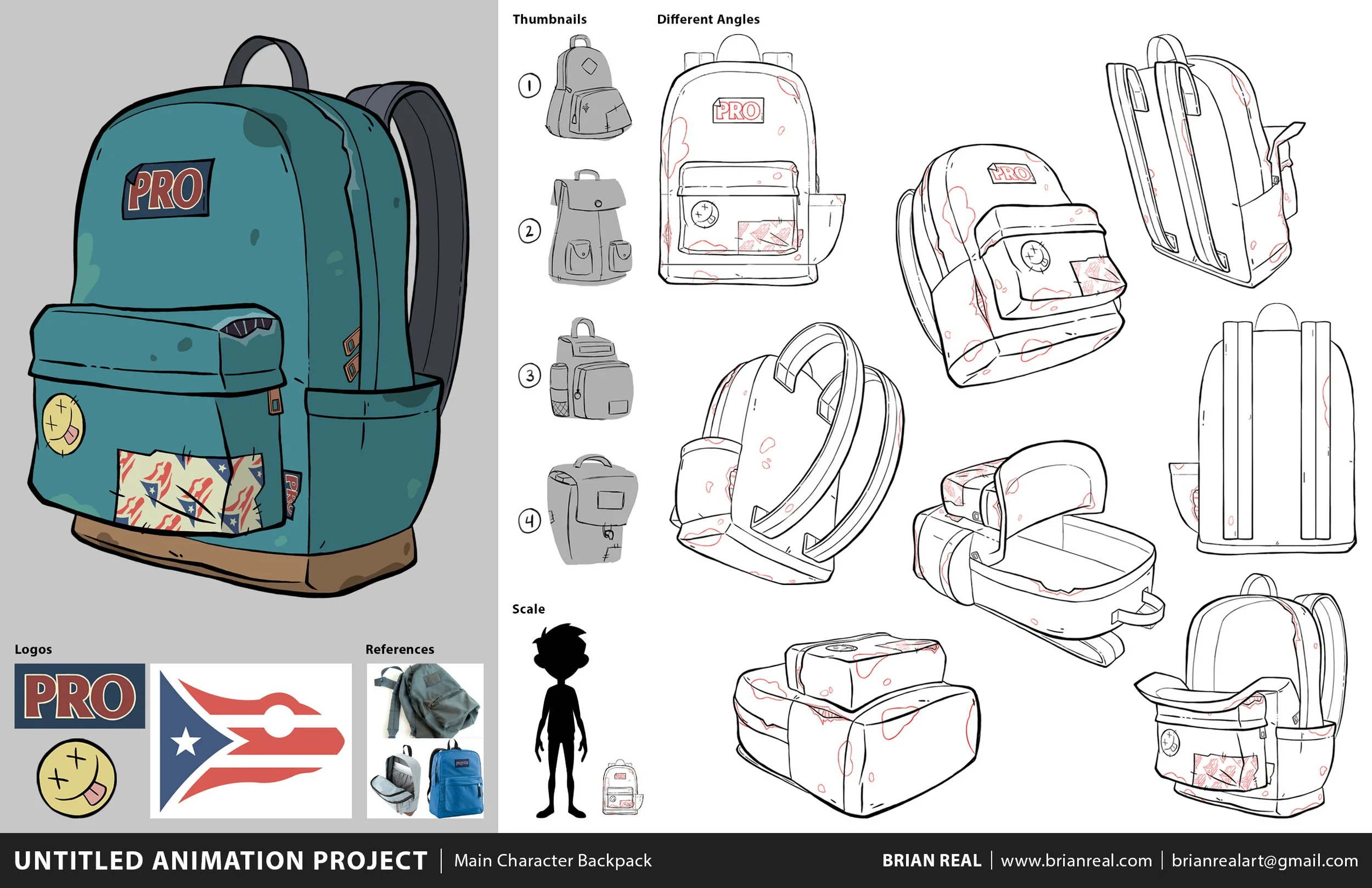 Assorted Props — THE ART OF BRIAN REAL