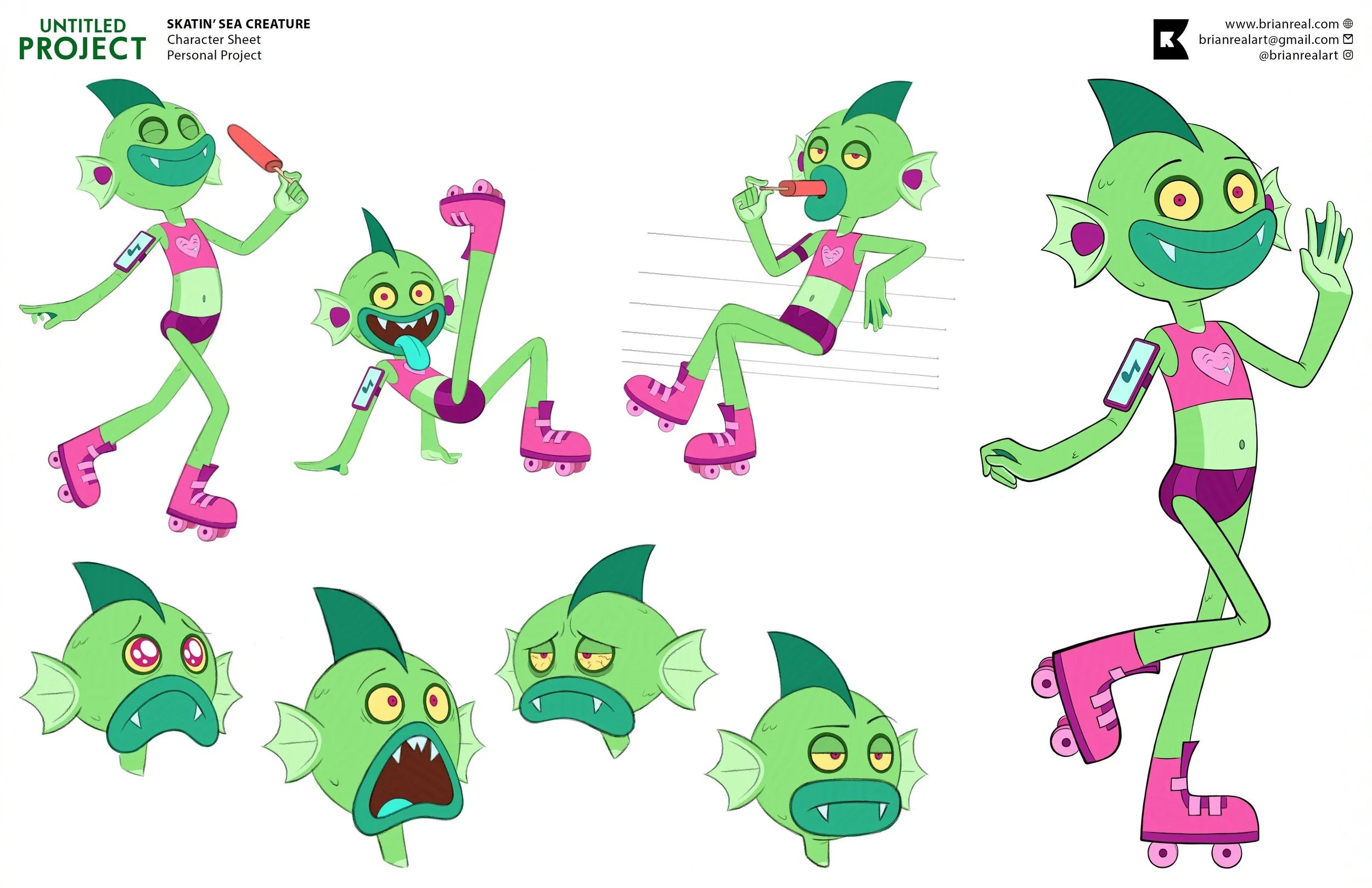 THE ART OF BRIAN REAL