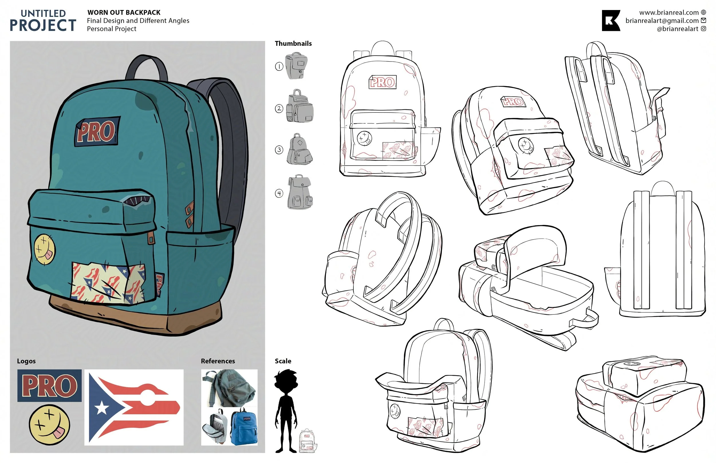 THE ART OF BRIAN REAL