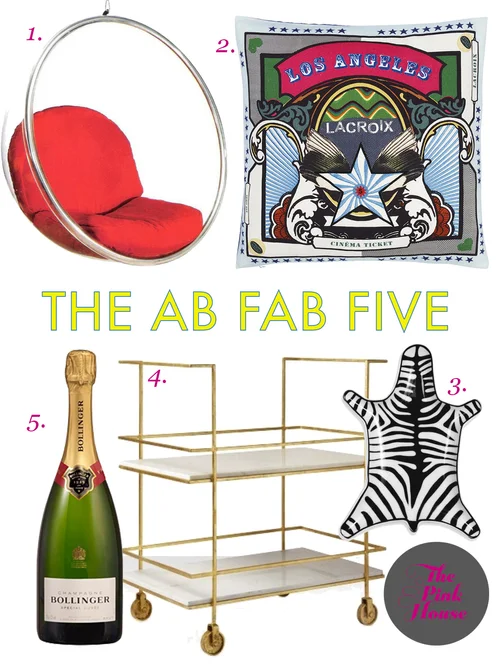 The Ab Fab Five — The Pink House