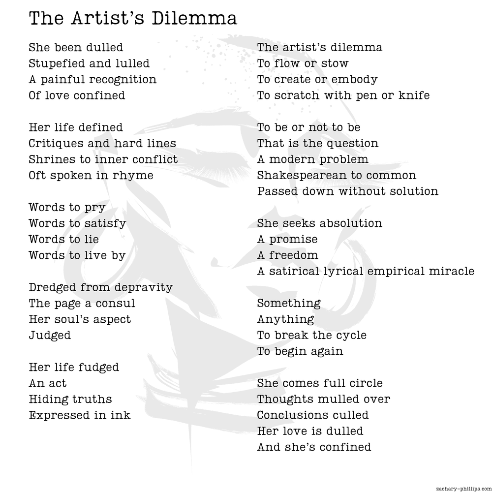 The Artist’s Dilemma — Zachary Phillips