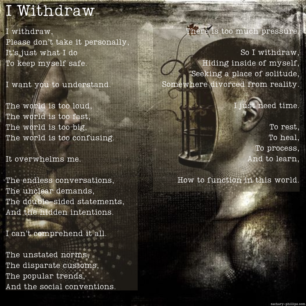I Withdraw — Zachary Phillips