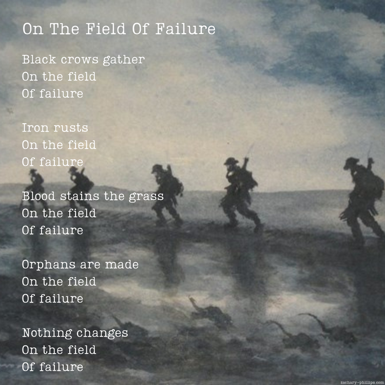 On The Field Of Failure — Zachary Phillips