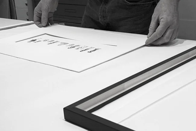 Matting & Mounting — Panopticon Imaging, Inc