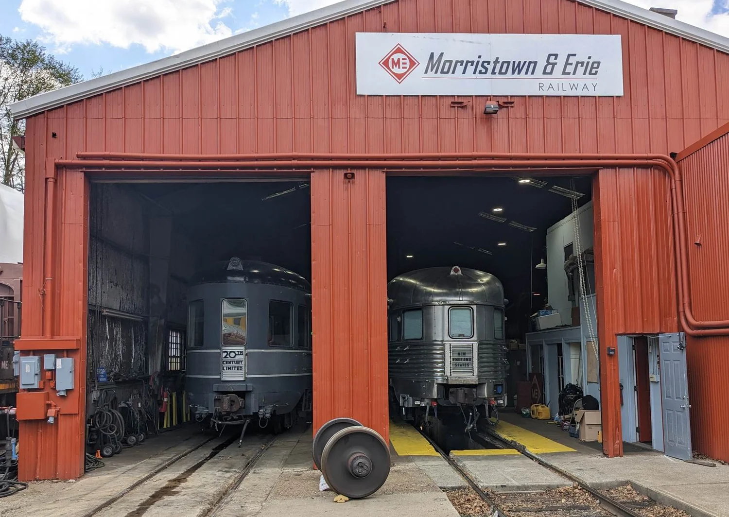 Passenger Railcar Shop Enjoying Continued Success — Morristown & Erie ...
