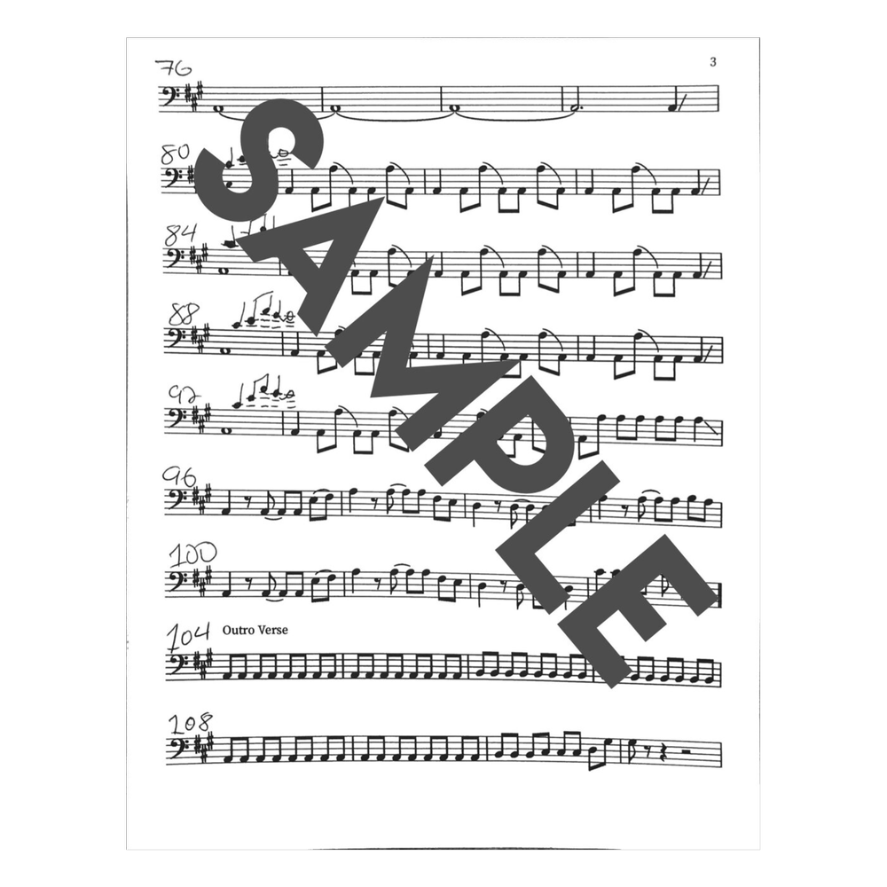 Bass Guitar Notes Tabs