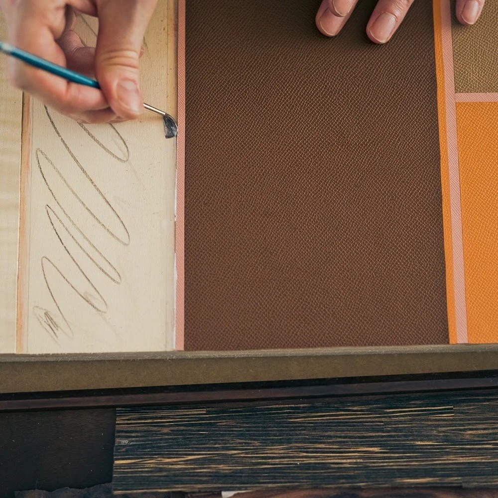 Introducing Carl Fox, Leather and Marquetry Artist — Teer & Co