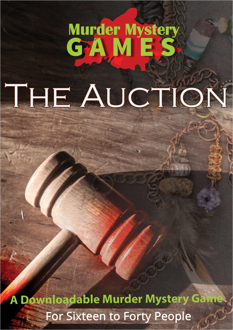 The Auction Murder Mystery For Up To 40 People | Murder Mystery Games
