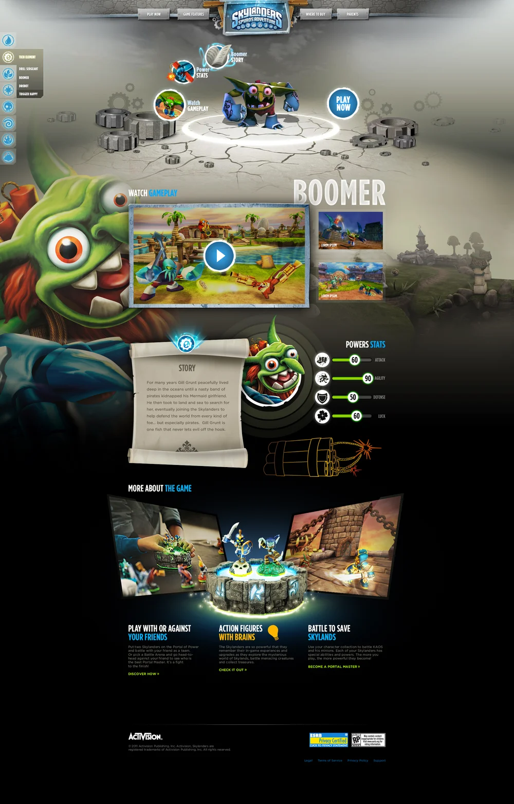 Skylanders Lucky Boomer