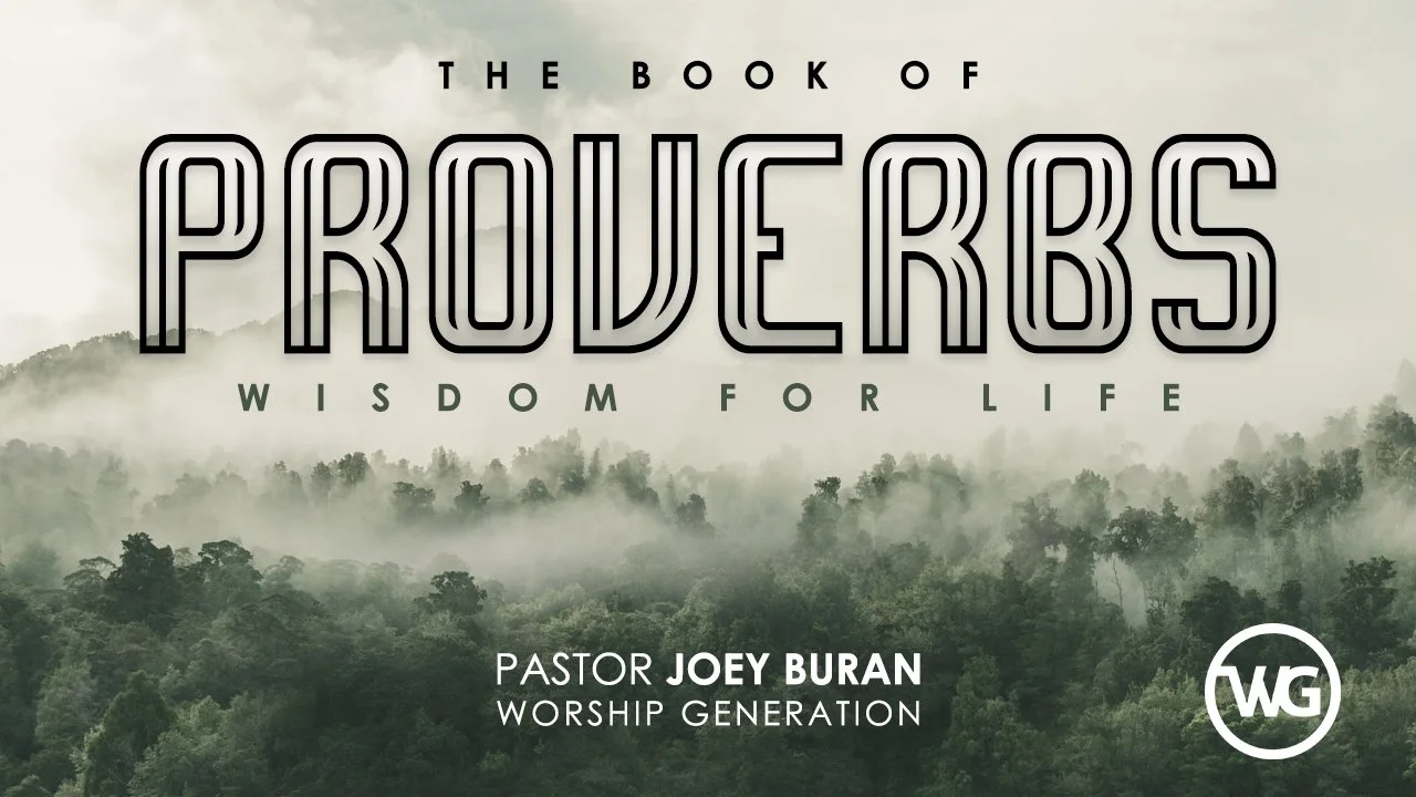 Proverbs | Verse by Verse — WORSHIP GENERATION