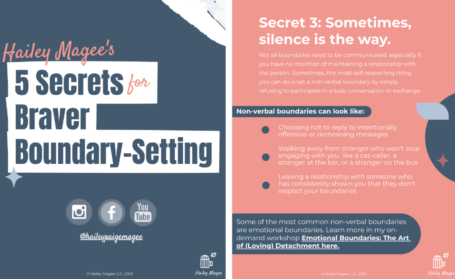 My Free Guide: 5 Secrets for Braver Boundaries — Hailey Magee