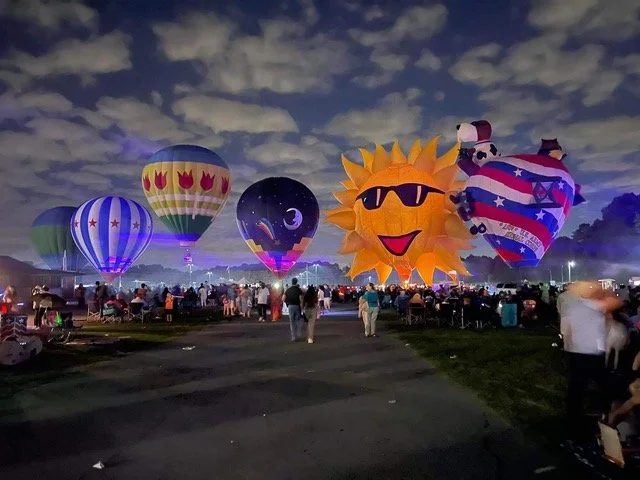 Hot Air Balloon Glow and Laser Festival — Official Guides of Savannah