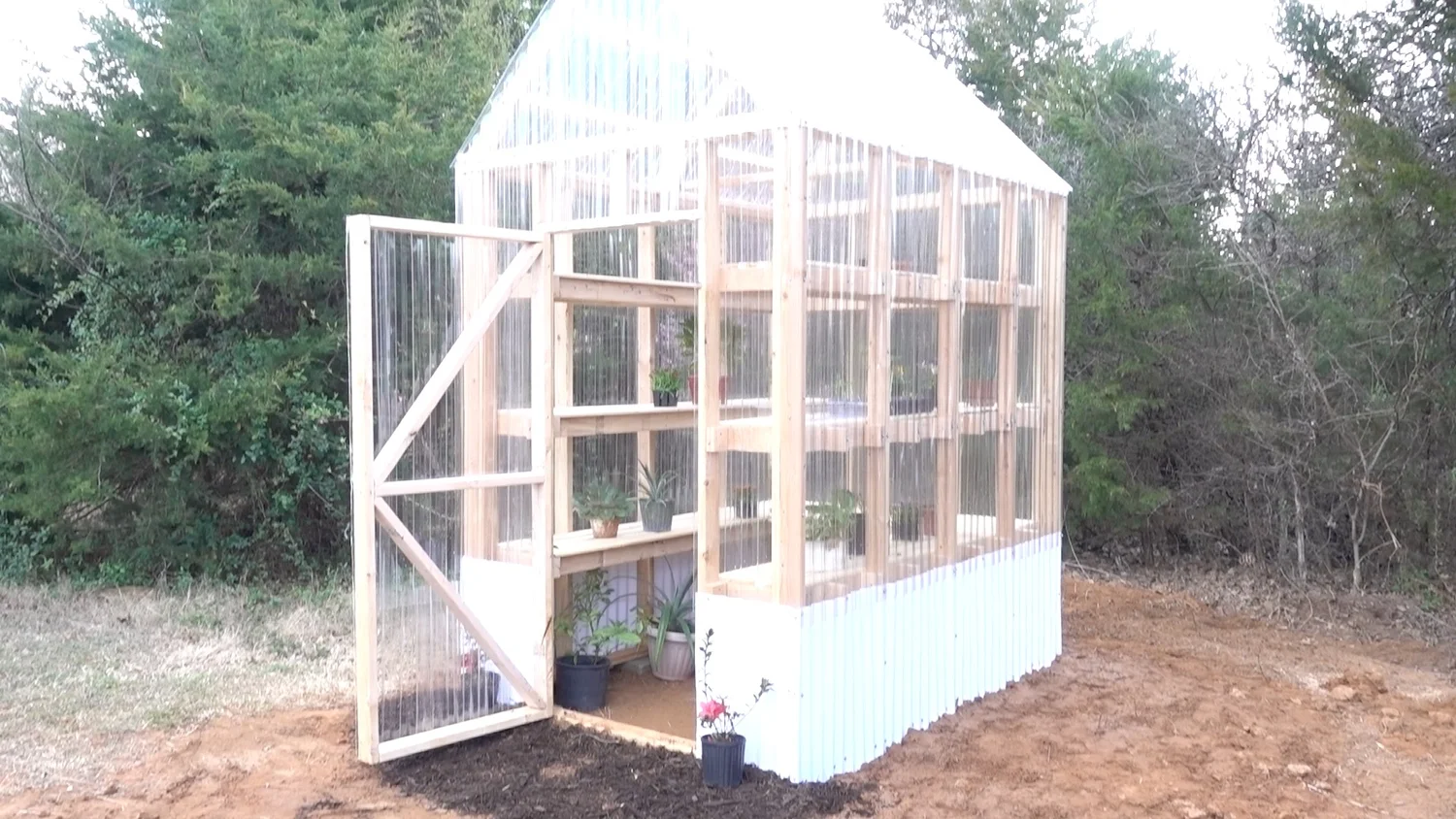 DIY GREENHOUSE — Modern Builds