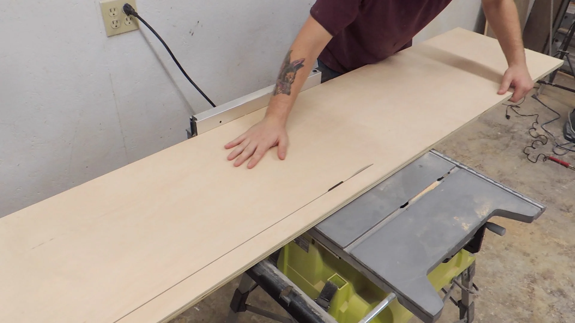 DIY PLATFORM BENCH WITH BUILT IN SIDE TABLE — Modern Builds