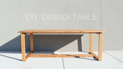 SPLIT TOP DINING TABLE — Modern Builds