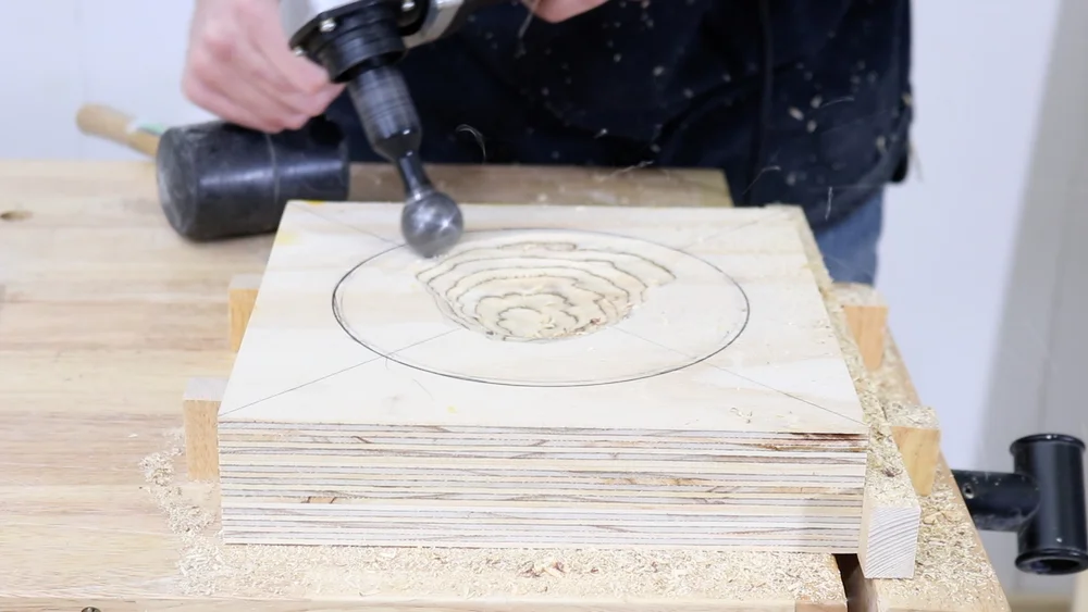 DIY CARVED LAMP — Modern Builds