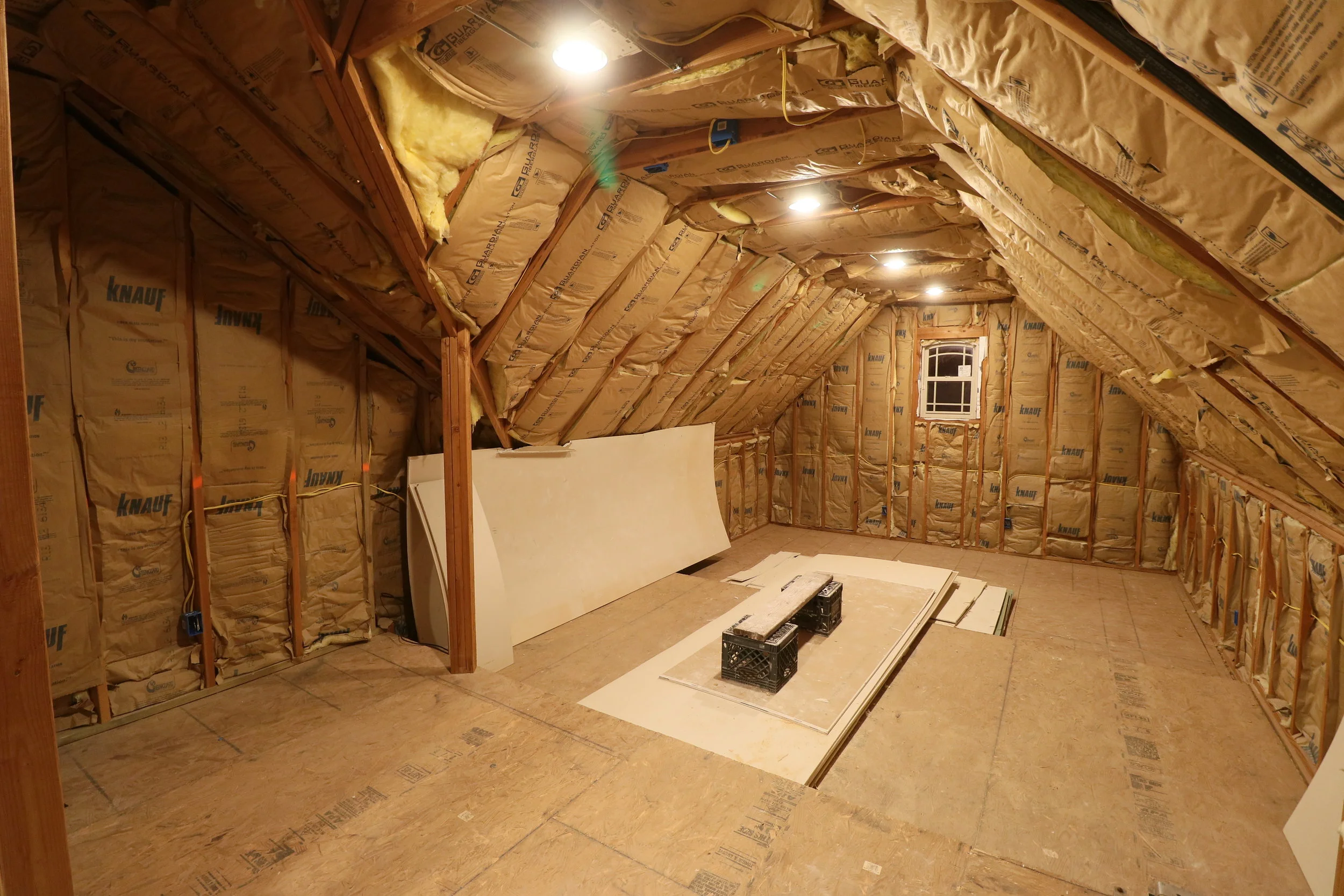ATTIC TO HOME THEATER RENOVATION — Modern Builds