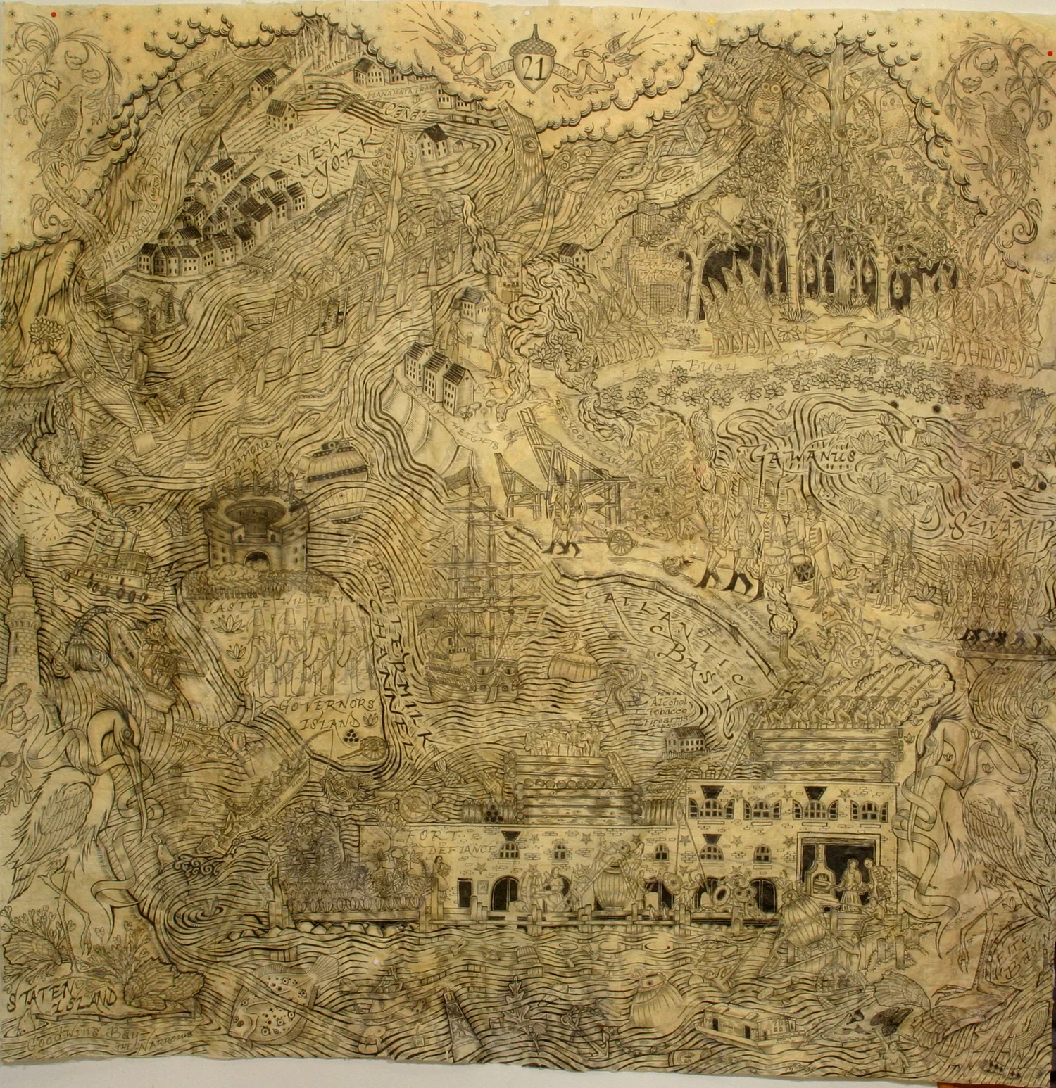 Large Scale Drawings — Duke Riley