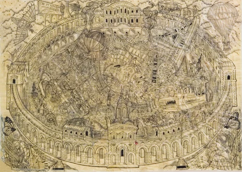 Large Scale Drawings — Duke Riley