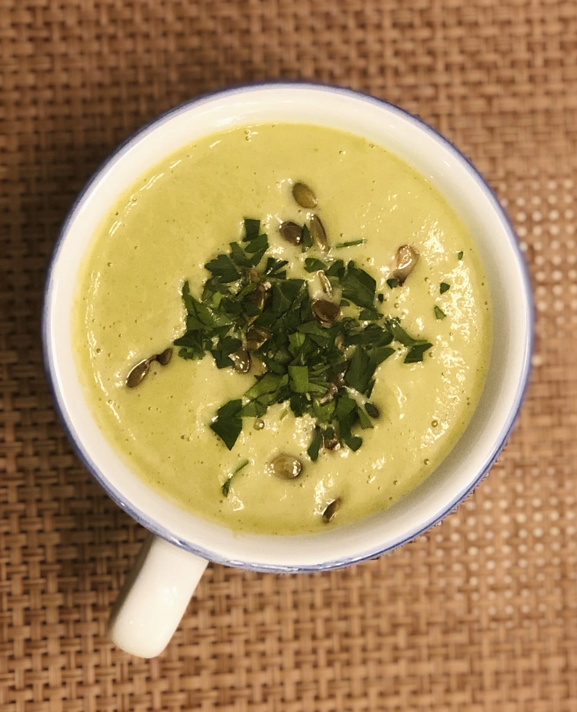 Cream less Cream Of Broccoli Soup Aimee Rein cream-less-cream-of-broccoli-soup-aimee-rein