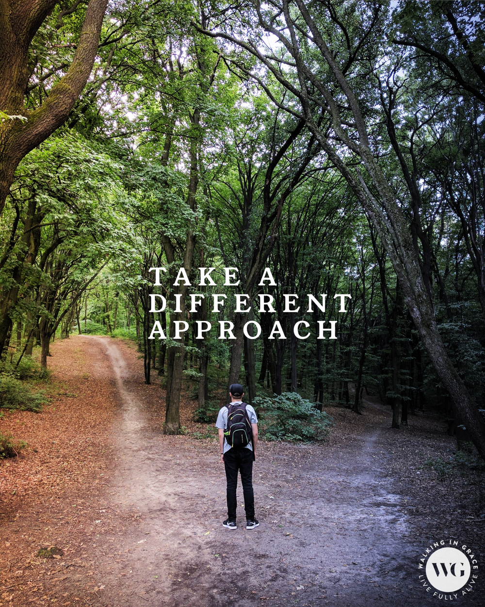 Take A Different Approach — Walking In Grace, Inc.