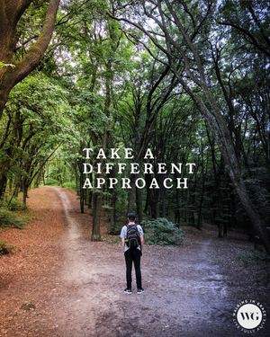 Take A Different Approach — Walking In Grace, Inc.